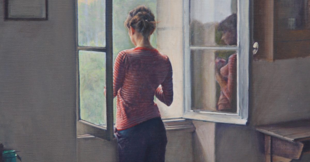 Alex Russell Flint | Reflecting (Signed Limited Edition Print /75)